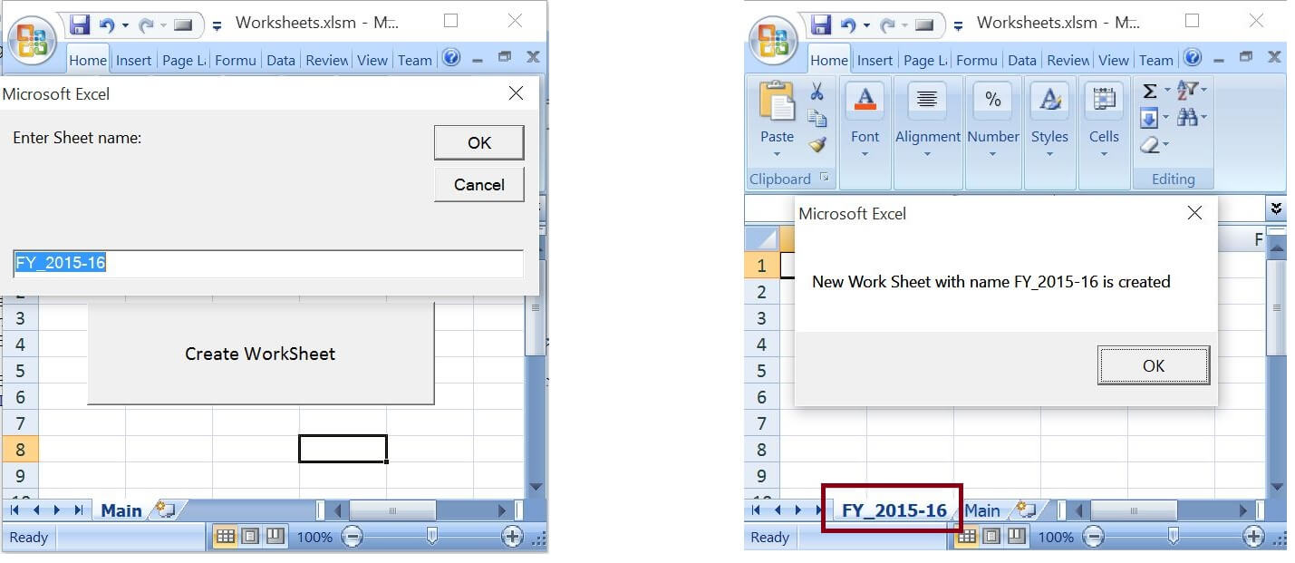 Excel Vba Excel Create Worksheets With Names In Specific Formatpattern